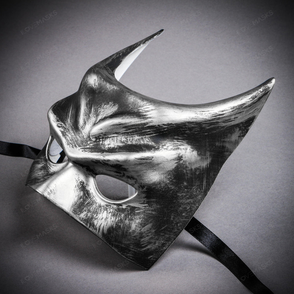 Batman Style Mask - Black Silver – PIEX