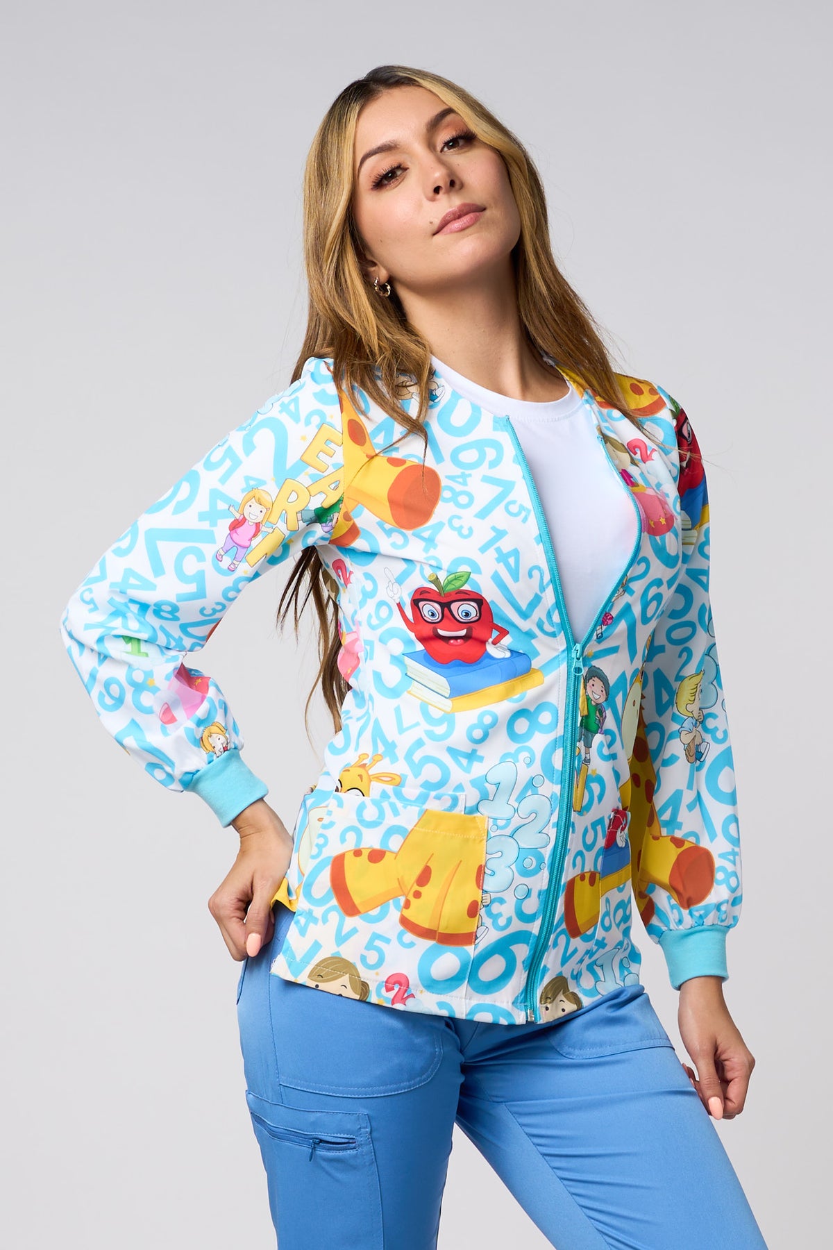 JIRAFFE BLUE PRINTED JACKETS – PIEX